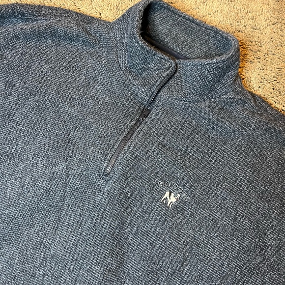 Big Dogs | Shirts | Big Dogs Gray Quarter Zip Pull Over Size Xxl Extra ...